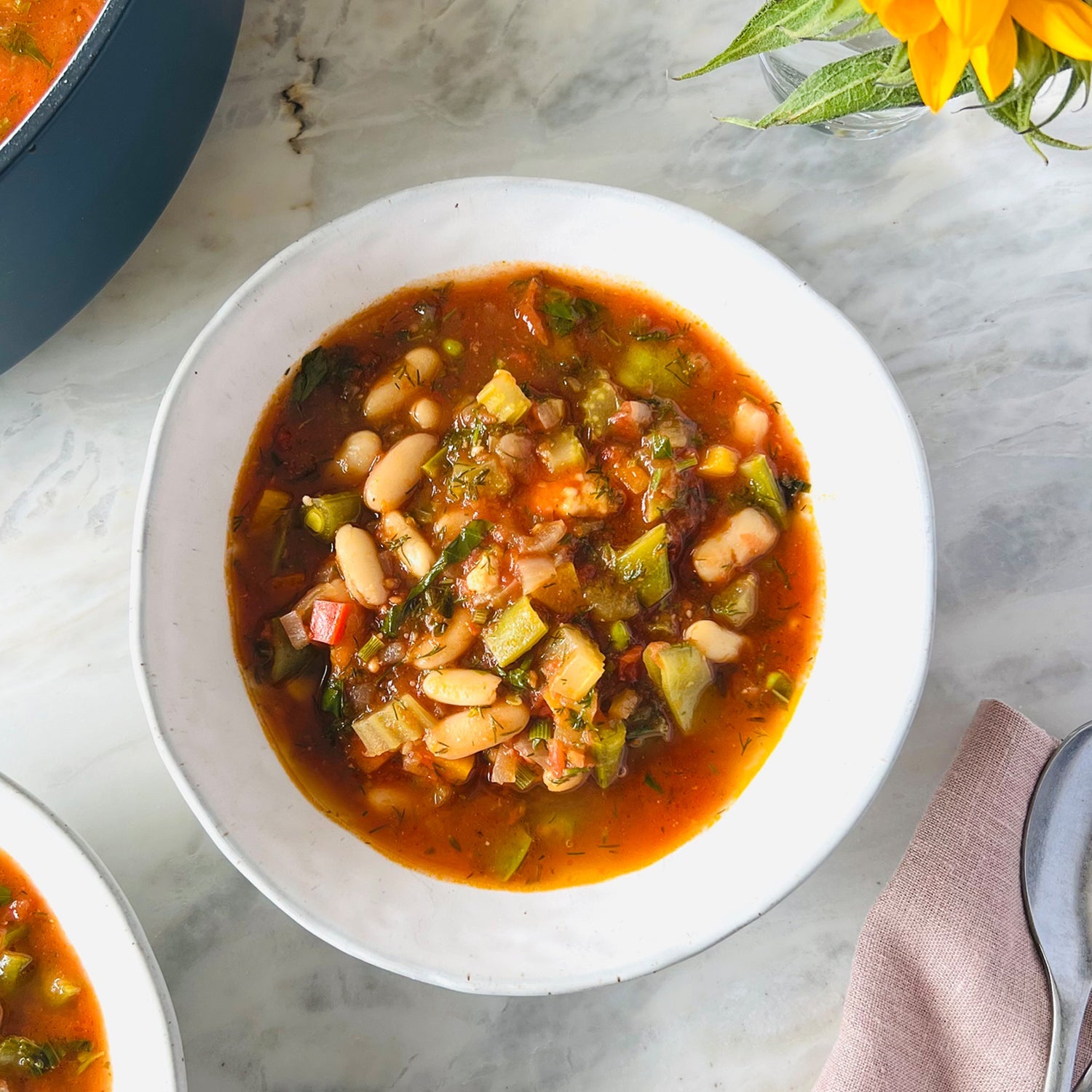 White Bean & Herb Minestrone | Joseph Joseph AU