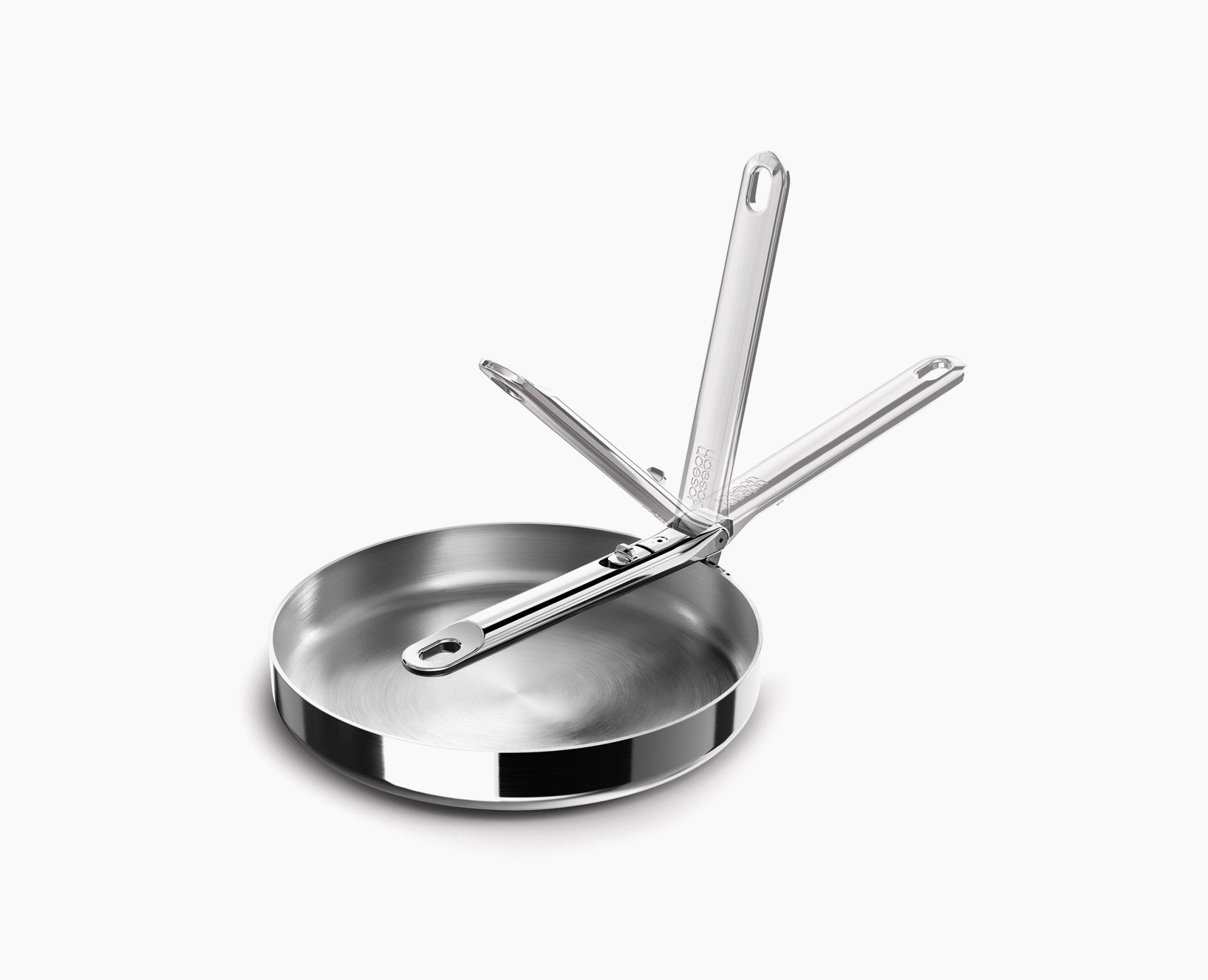 Space™ Stainless Steel Frying Pan (24cm) | Joseph Joseph UK